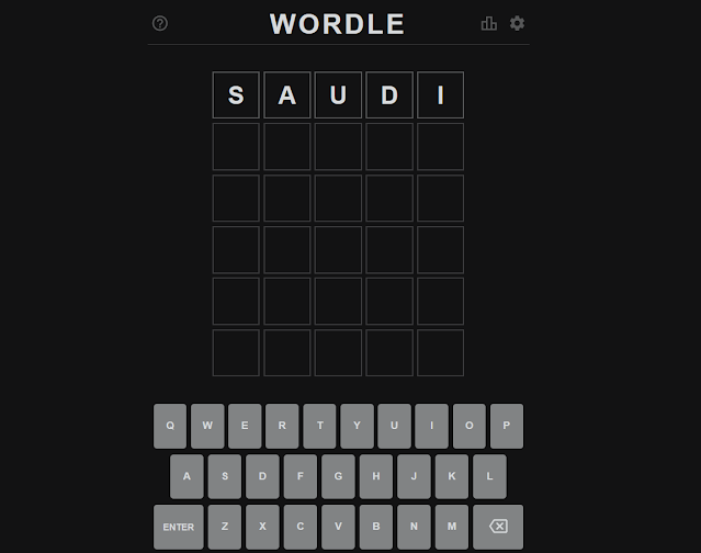 تعرف على لعبة الكلمات Wordle المنتشرة عبر تويتر وكيف تلعبها ؟ - سعودي ...