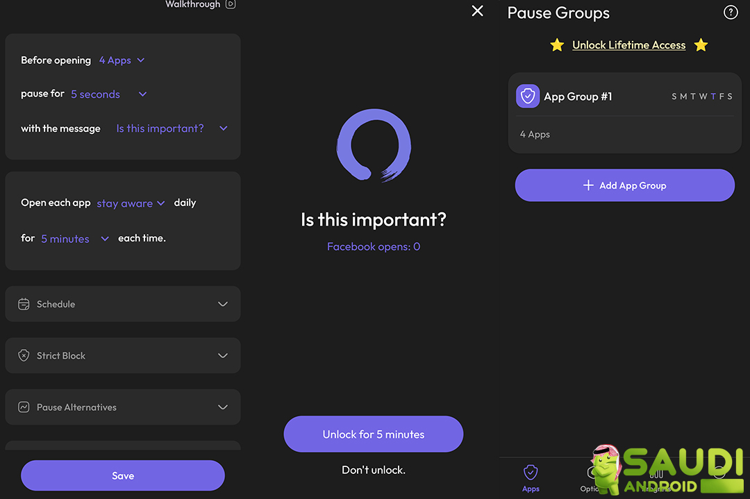 تطبيق اليوم | ScreenZen: التحكم في التطبيقات المشتتة بطريقة مبتكرة ...